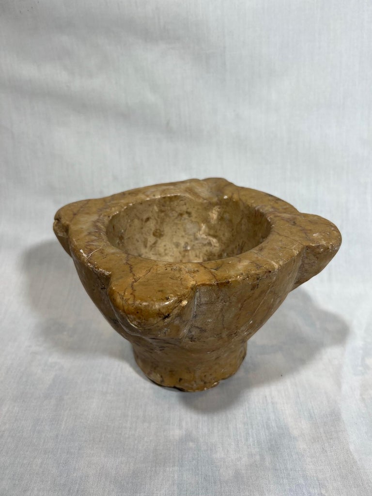 Catalan 18th Century Marble Mortar For Sale at 1stDibs