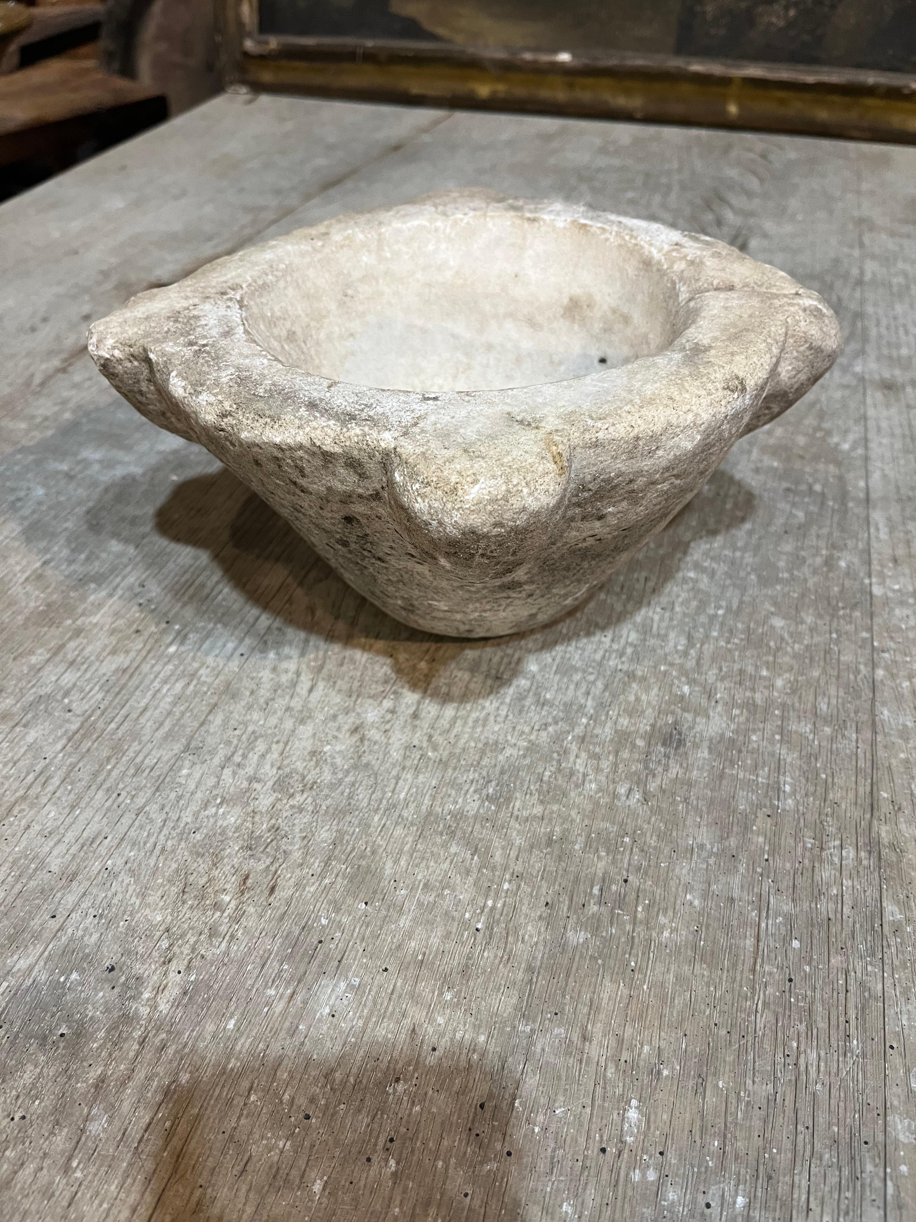 Catalan 18th Century Stone Mortar For Sale at 1stDibs