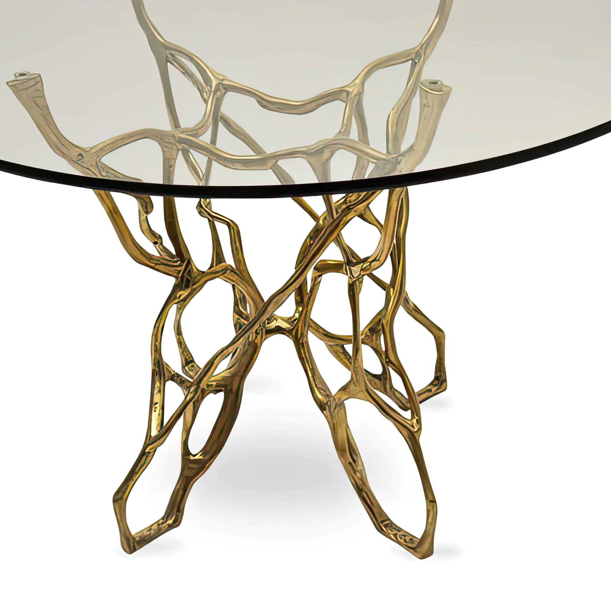 Catarina Round Biomorphic Dining Table by Newel Modern For Sale at 1stDibs