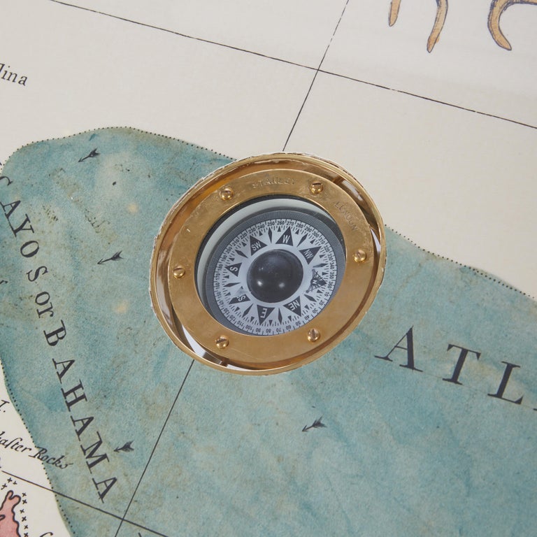 Catesby Map Table by David Duncan Studio For Sale at 1stDibs