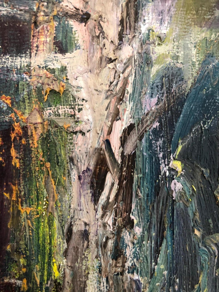 Catherine Picard-Gibbs - "Essence of the Forest", abstract, oil ...