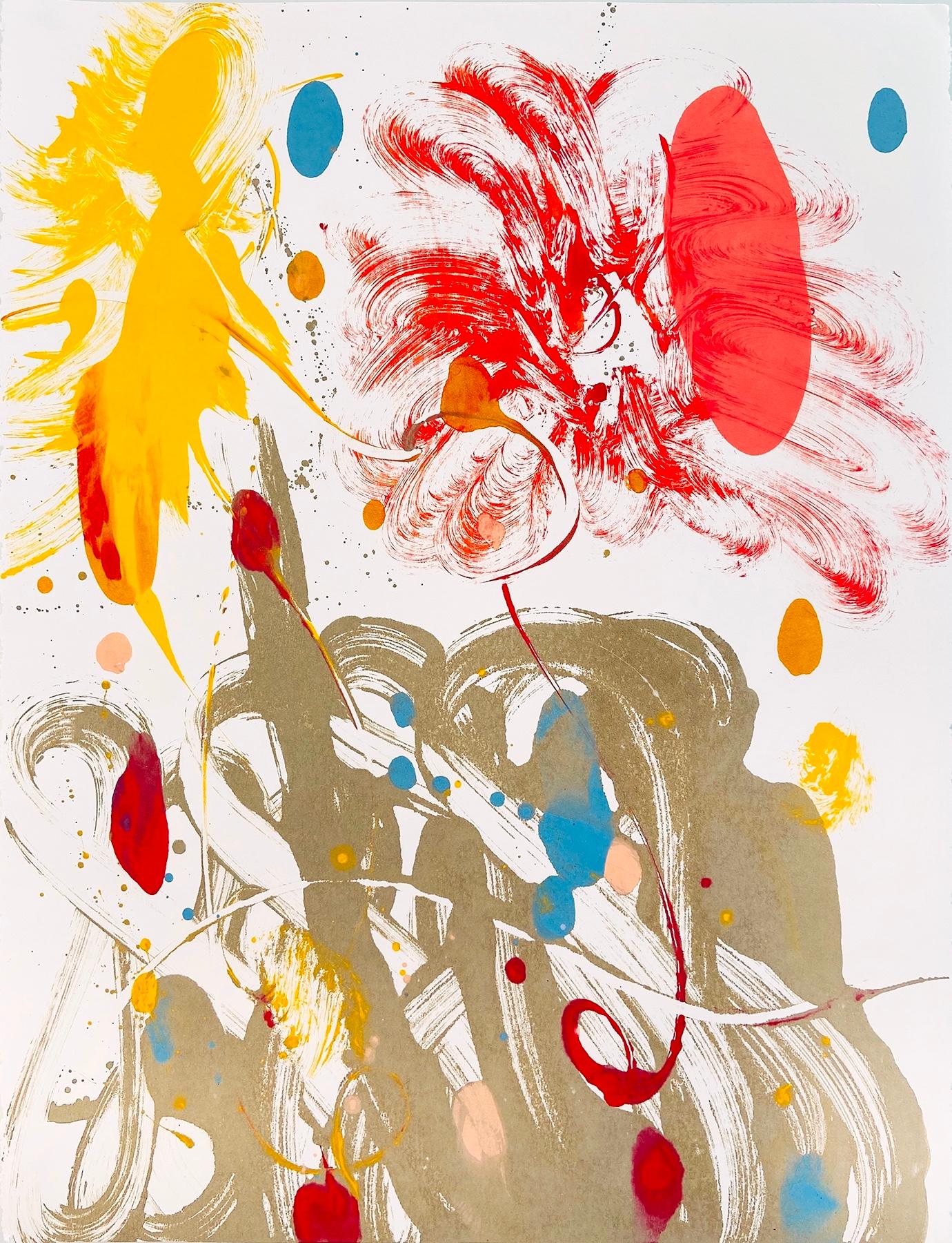 Catherine Howe - Rosie No. 2 by Catherine Howe. Botanical monotype on ...