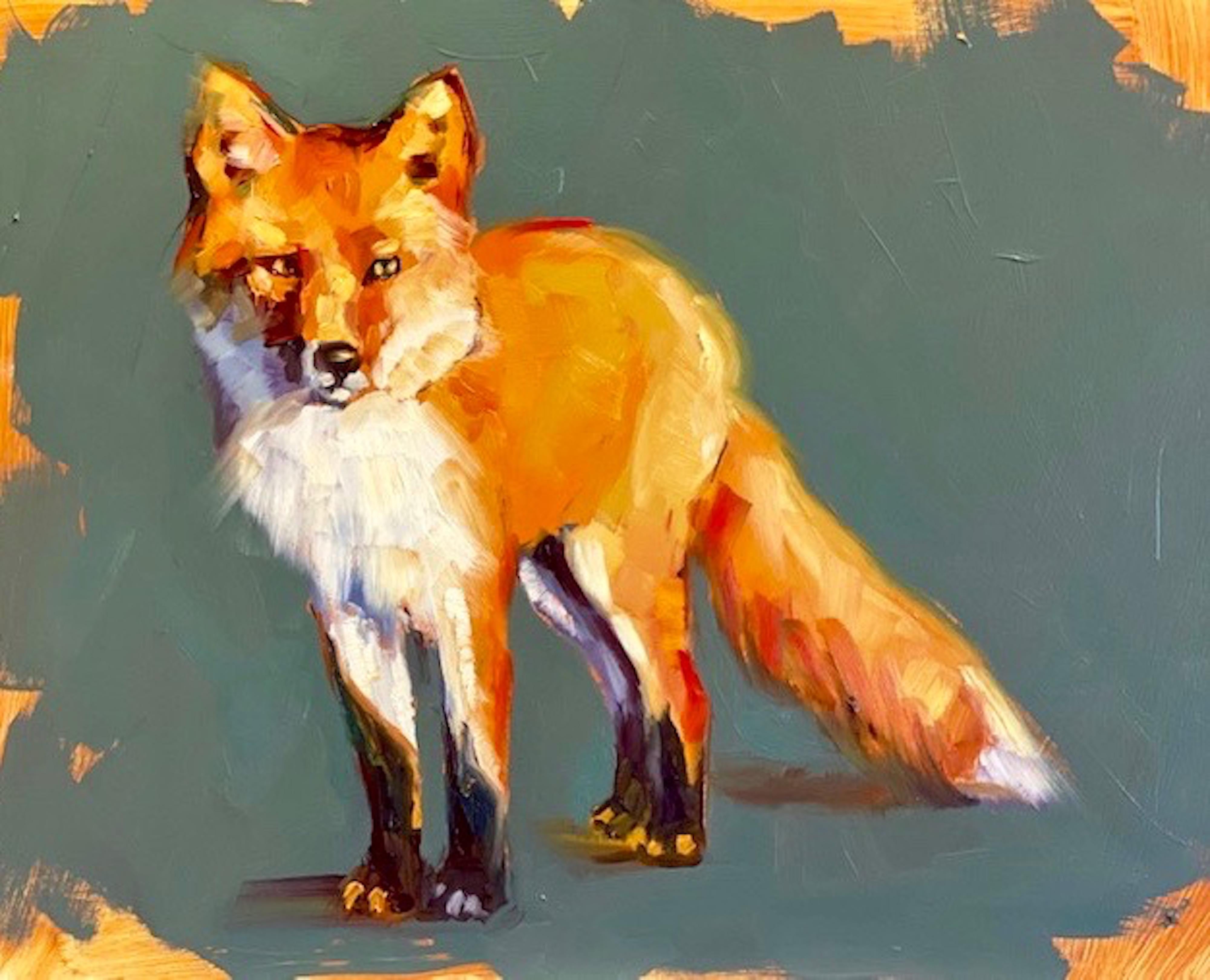 Jacqueline Welch - Original Contemporary Academic Realism Dog Portrait ...