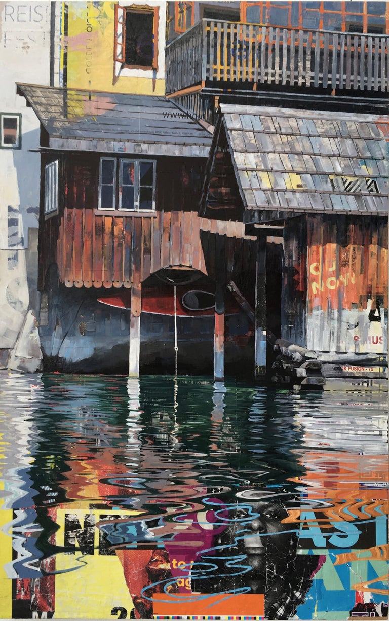 Catherine Mackey - "Tenuous Overhangs" -- Contemporary Oil Painting For ...