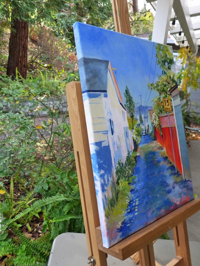 Catherine McCargar - Alley View, Original Painting For Sale at 1stDibs