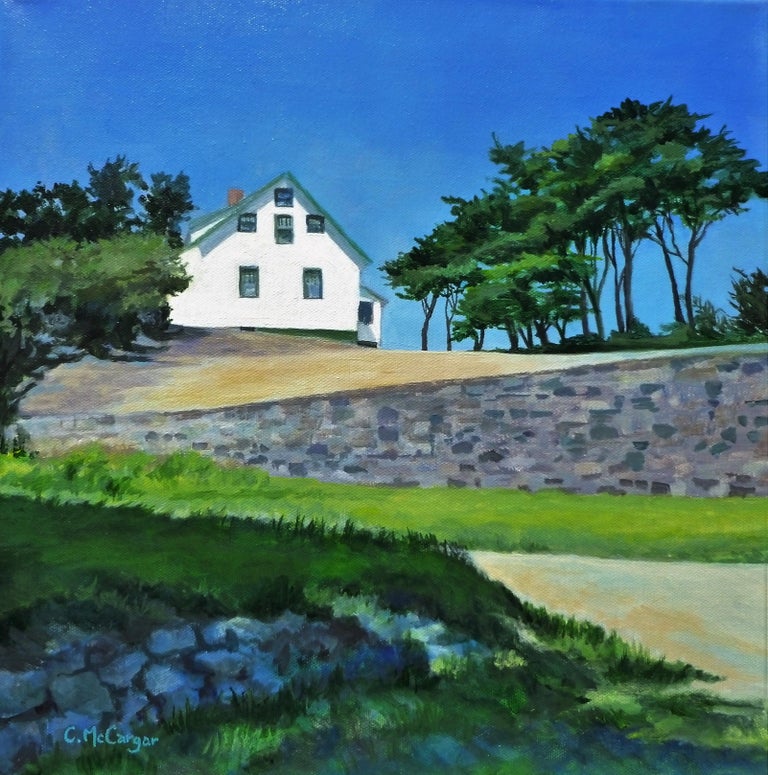 Catherine McCargar - Sunny and Clear, Original Painting For Sale at 1stDibs