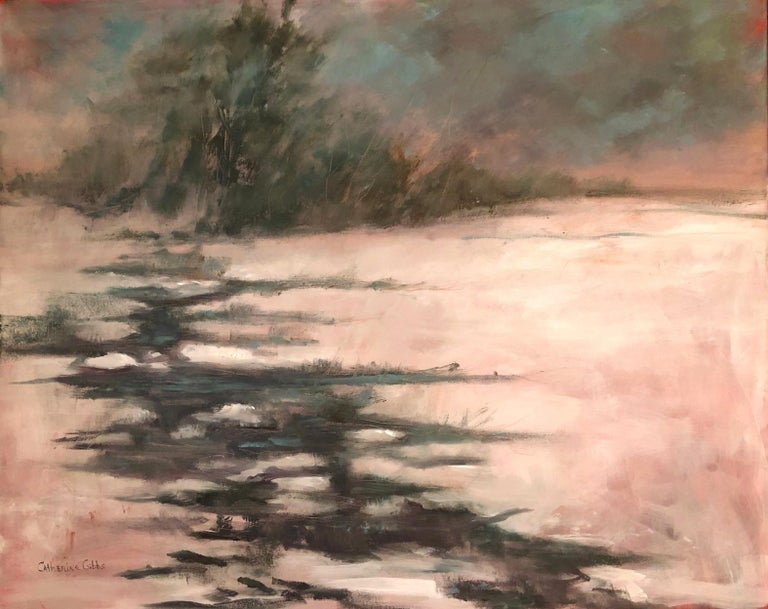 Catherine Picard-Gibbs - "In the Bleak Midwinter", oil painting ...