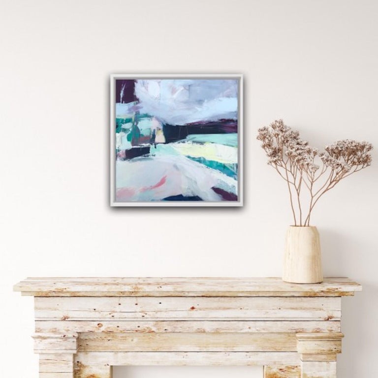 Catherine Warren – Catherine Warren, Lila Schatten, Original abstrakte ...