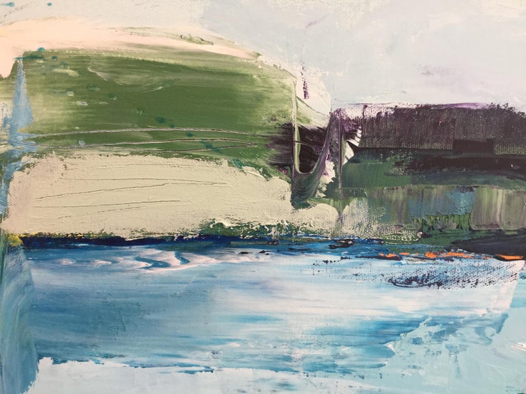 Catherine Warren - From the Boat by Catherine Warren, Original acrylic ...