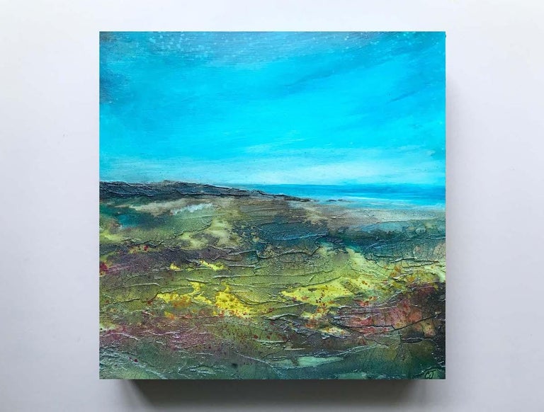 Cathryn Jeff - Coastal Viewpoint, Cathryn Jeff, Original painting ...