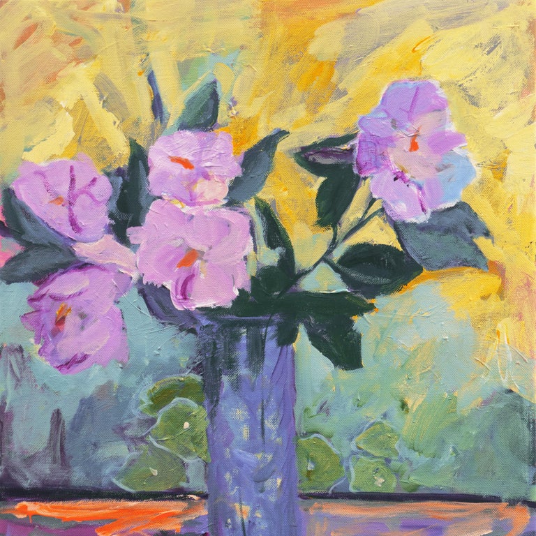 Cathy Puccinelli - 'Still Life of Morning Glory', California Woman ...