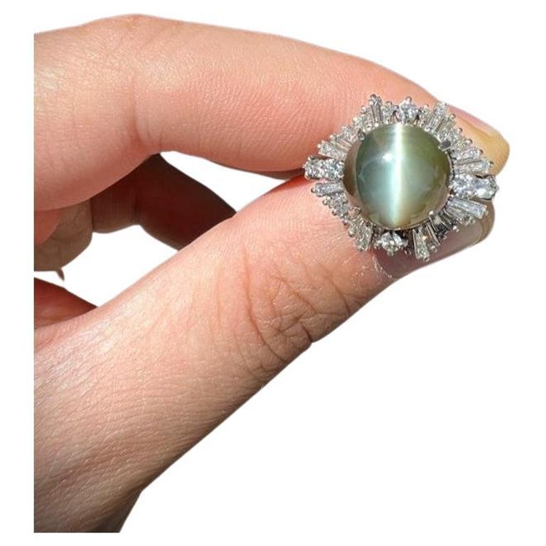 Cats Eye Stone Ring