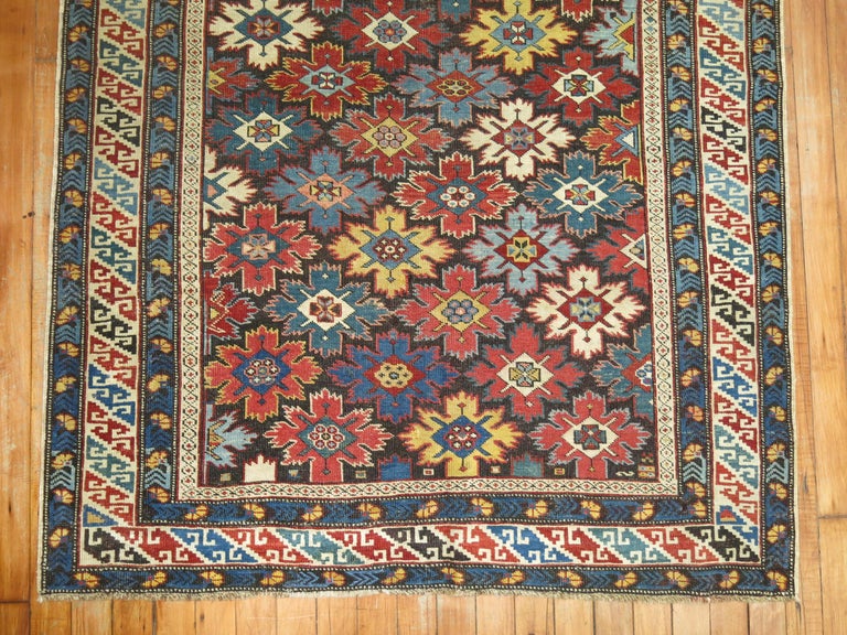 Caucasian Antique Kuba Prayer Rug at 1stDibs
