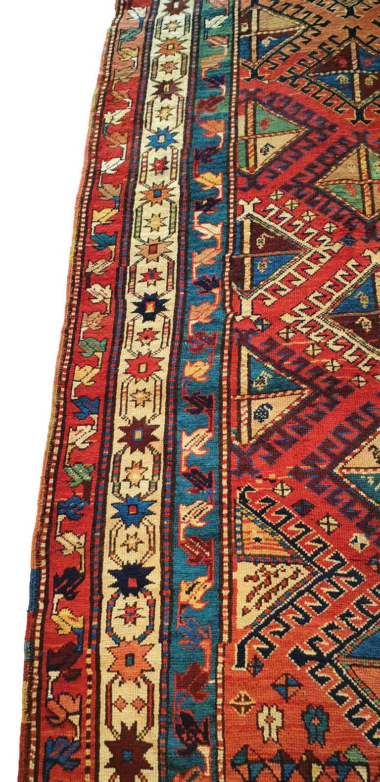 837 - Caucasian Carpet, 19th Century For Sale at 1stDibs