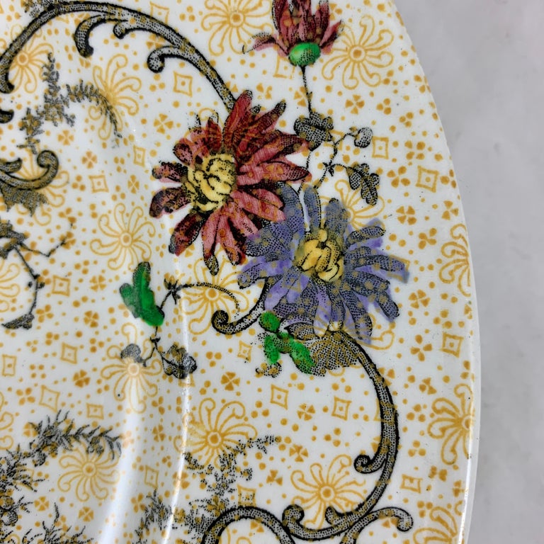 Cauldon English Chinoiserie 'Bird of Paradise' Chintz Transferware ...