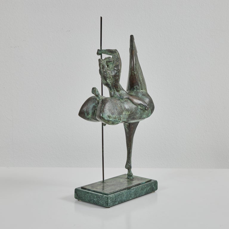 "Cavallo E Cavalier" Bronze Sculpture by Claudio Nicoli For Sale at 1stDibs