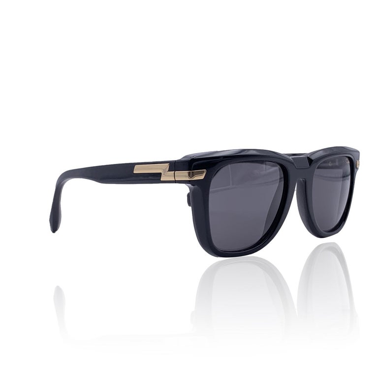 Cazal Black Acetate Sunglasses Mod. 8041 Col. 001 52/21 145 mm For Sale ...
