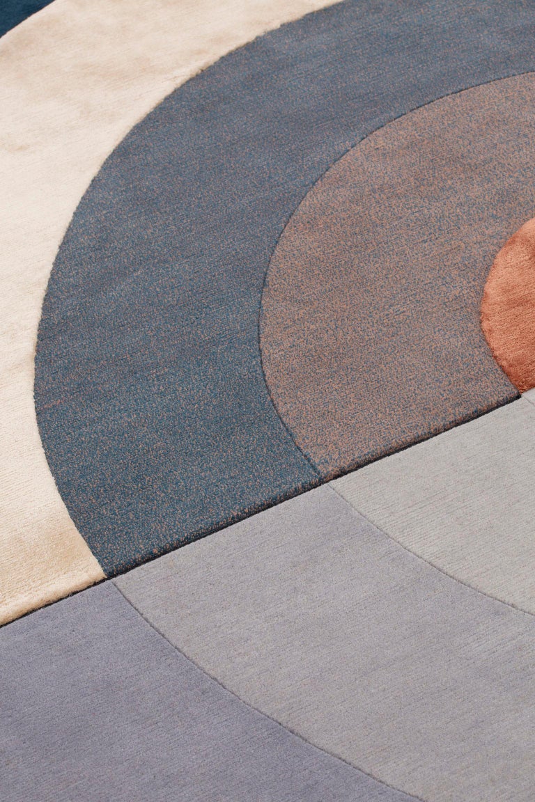 Customizable cc-tapis Bliss Round Red Rug by Mae Engelgeer For Sale at ...