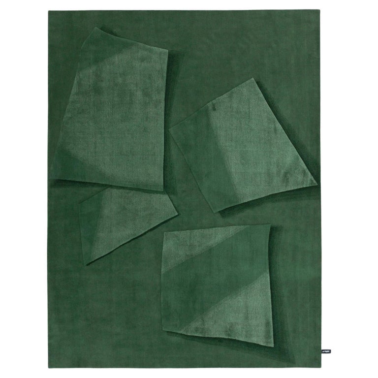 cc-tapis Ombra Rug in Green by Muller Van Severen For Sale at 1stDibs