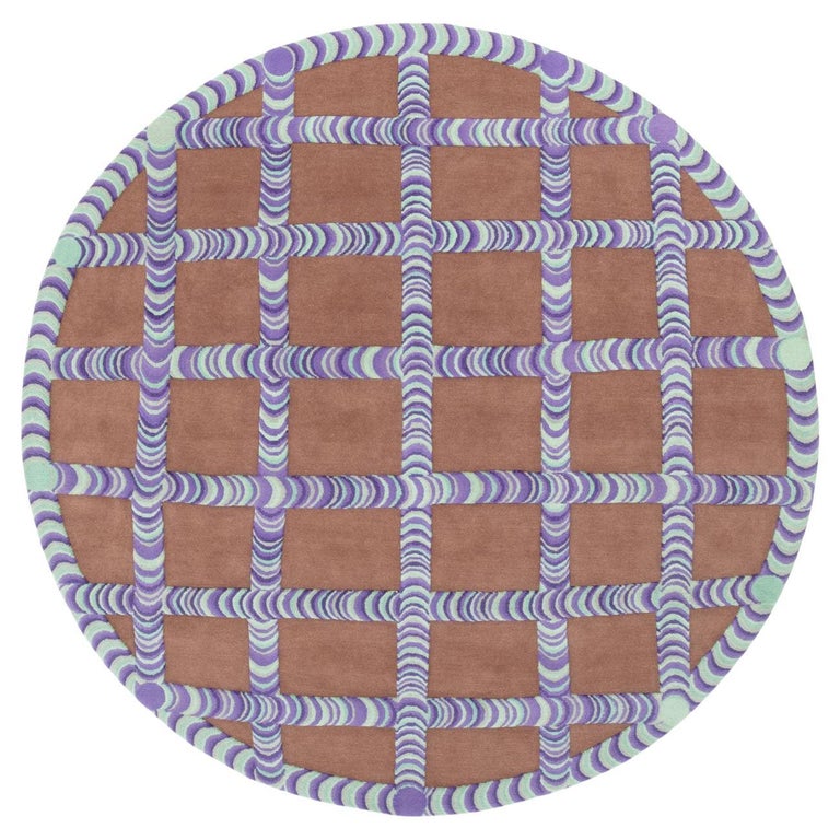 cc-tapis Pipeline Round Rug by Patricia Urquiola For Sale at 1stDibs