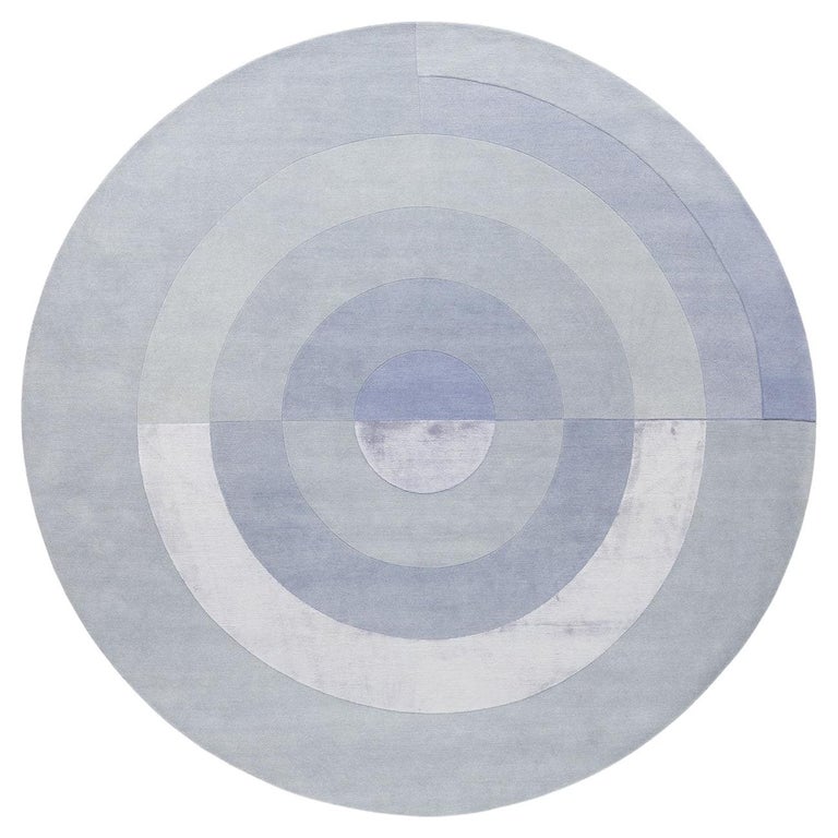 cc-tapis Rug Bliss Round Monocolor by Mae Engelgeer For Sale at 1stDibs