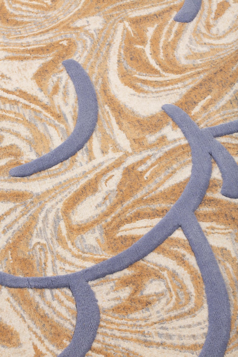 cc-tapis Venus Power Rug in Beige and Lilla by Patricia Urquiola For ...