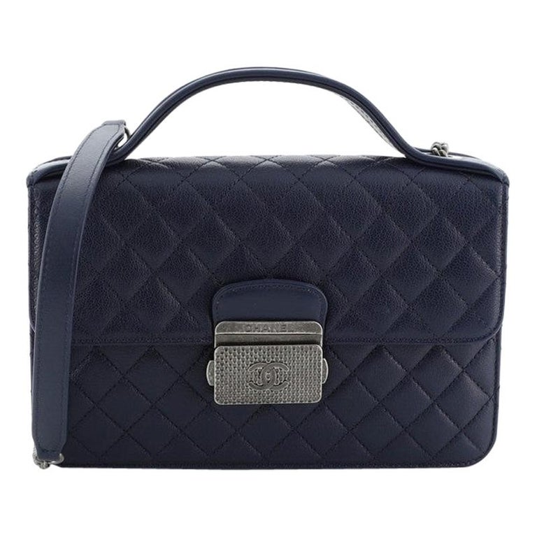 CC University Flap Bag Quilted Goatskin Small at 1stDibs | quilted ...