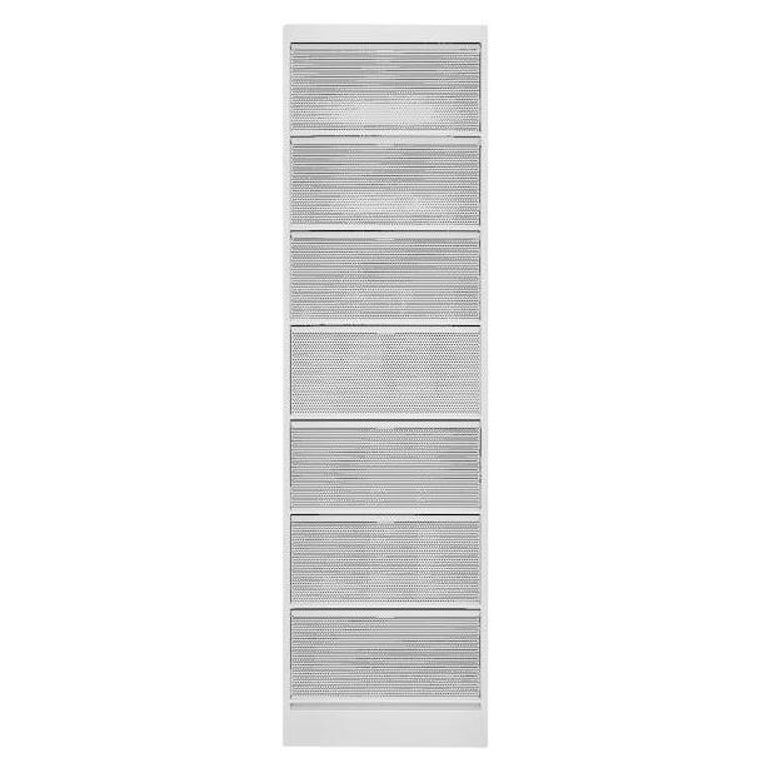 CC7 Perforated Industrial Cabinet in White by Xavier Pauchard and Tolix ...