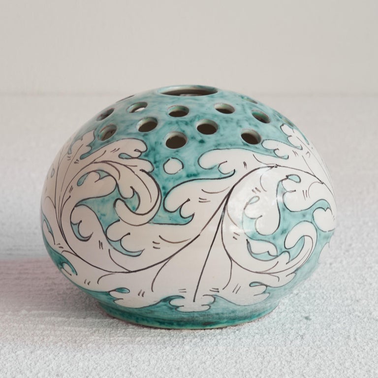 Cecconi Orvieto Italian Midcentury Pique Fleur For Sale at 1stDibs