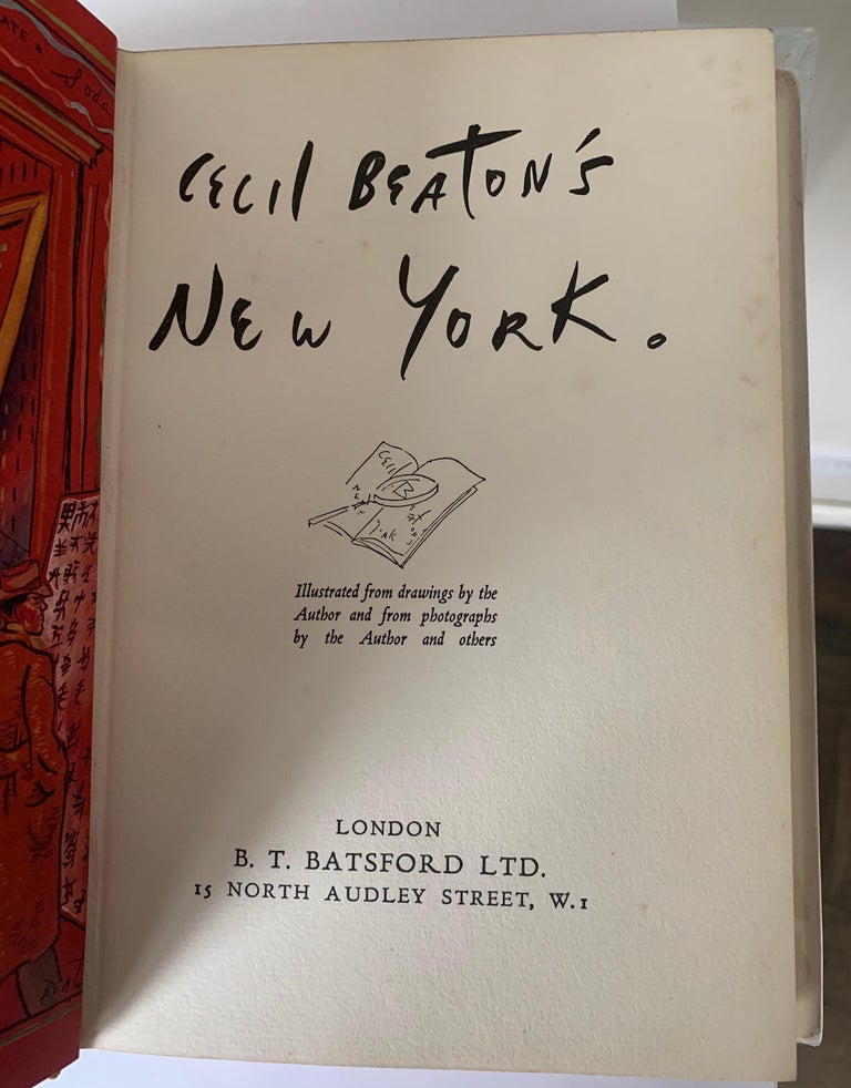 Cecil Beaton’s New York First Edition Book For Sale at 1stDibs