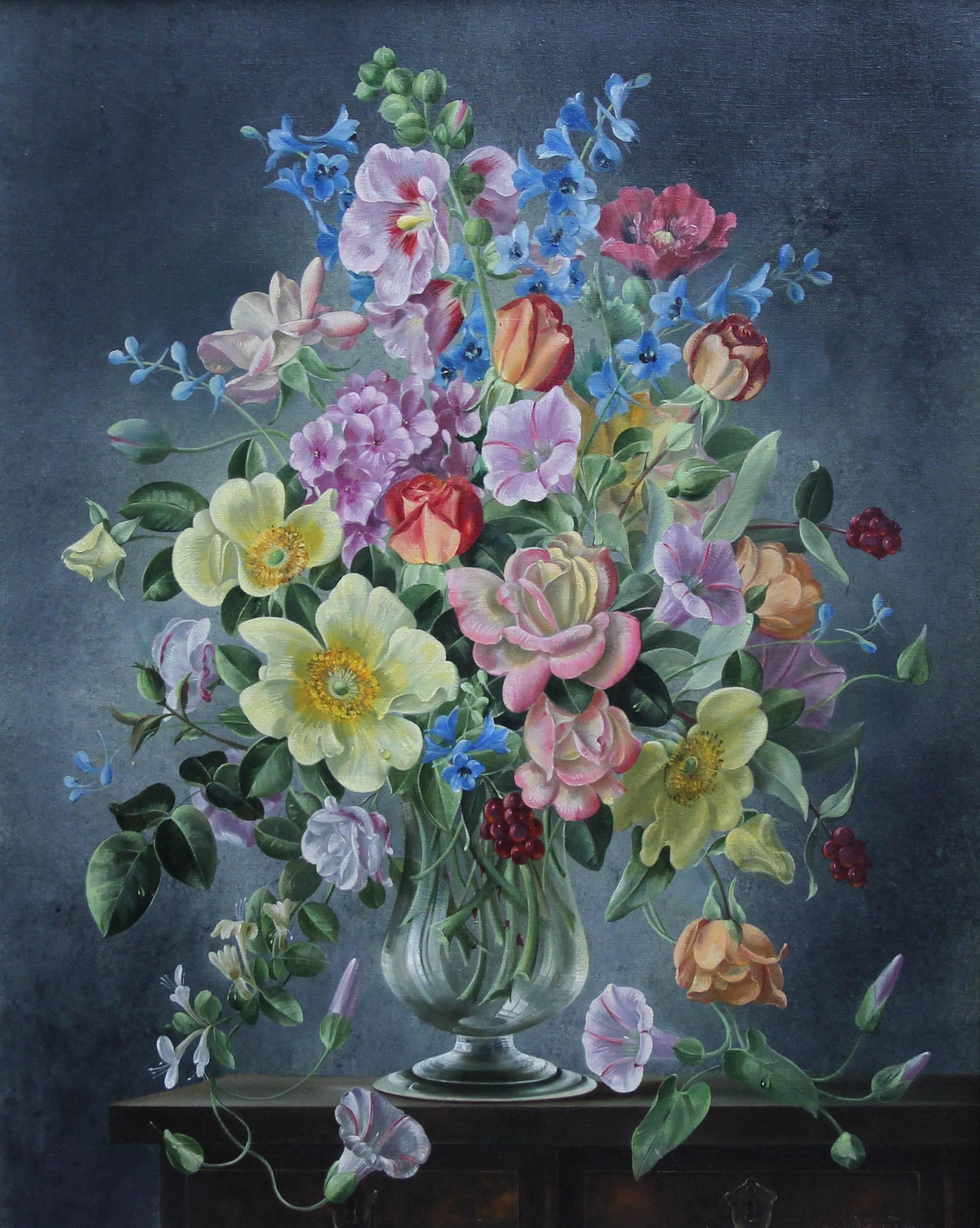 Cecil Kennedy - Summer Arrangement - British art 1930's oil painting ...