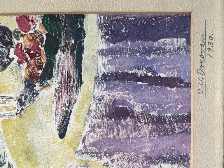 Cecil Vincent Donovan - RARE Antique American 1930 Modernist CUBISM ...