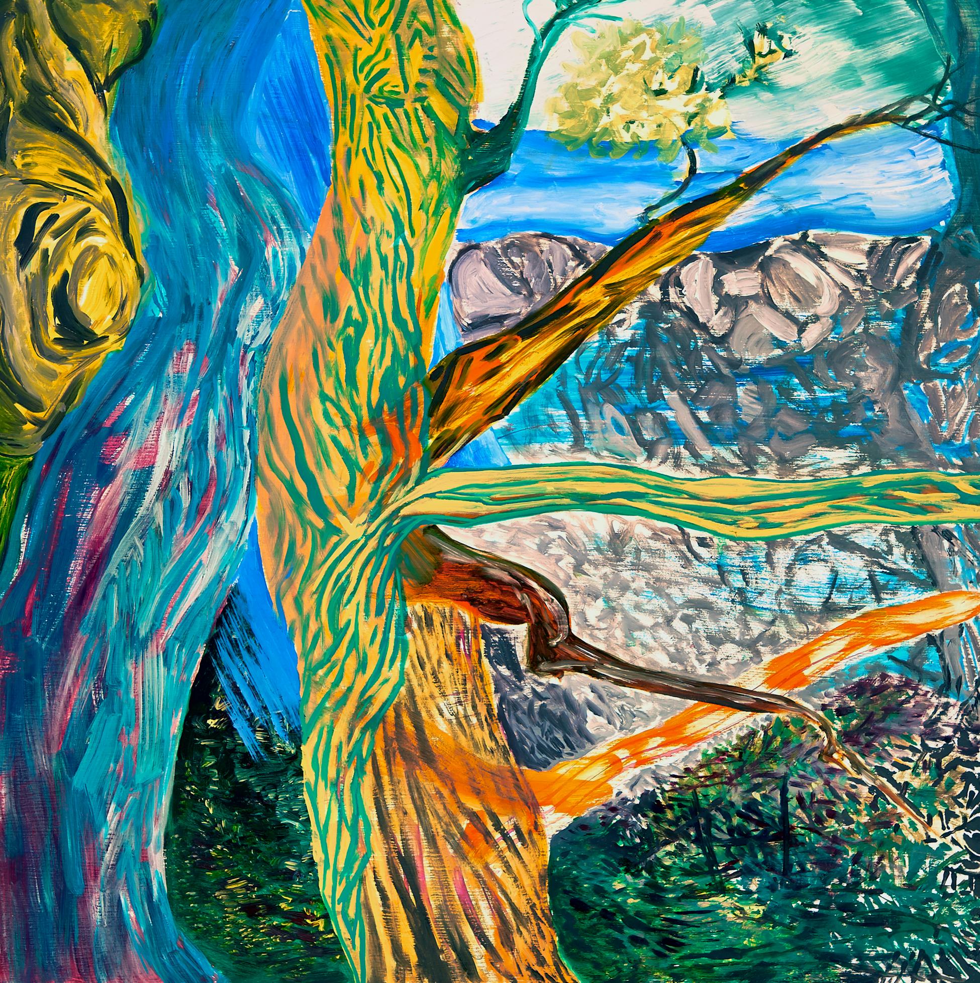 Cecilia Whittaker-Doe - "WATER'S EDGE", silkscreen, oil paint, birch ...