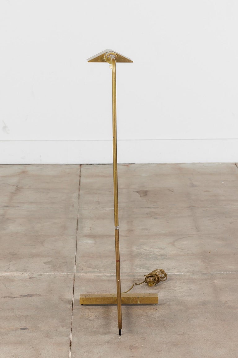 Cedric Hartman Brass Floor Lamp at 1stDibs