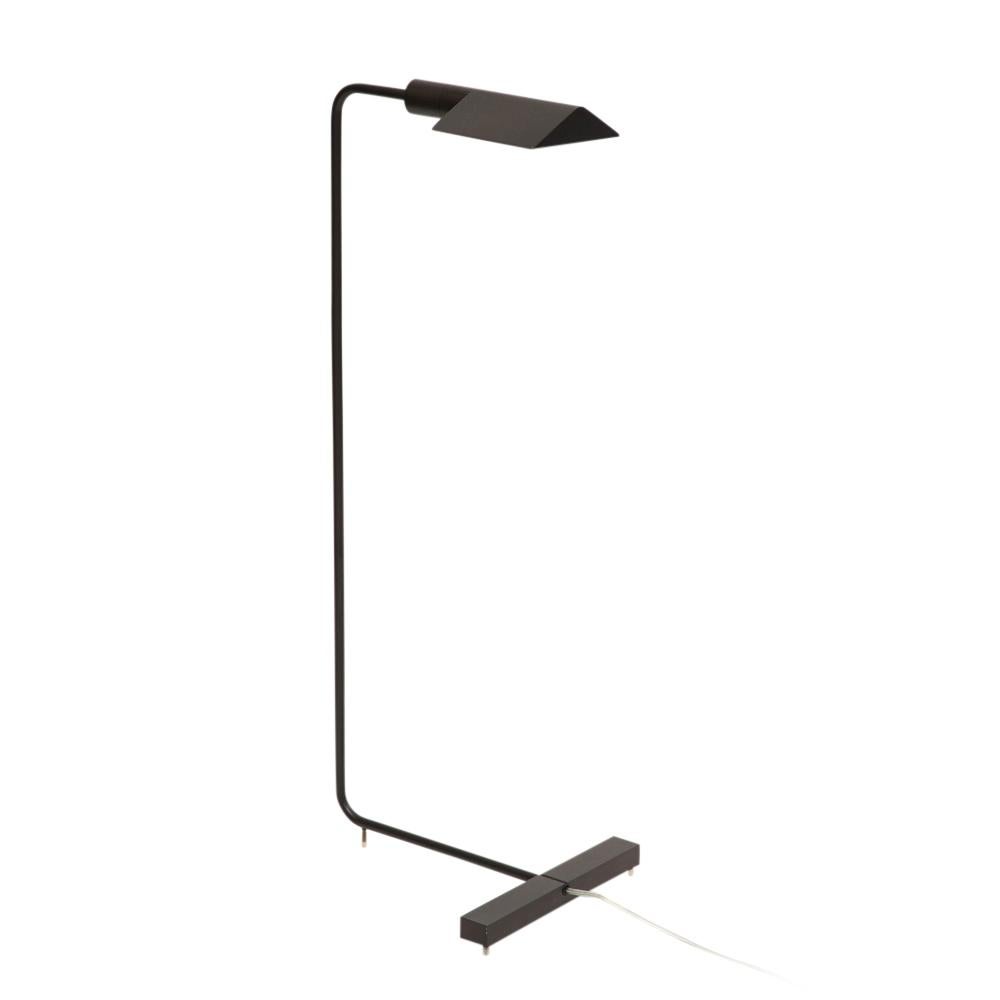 Cedric Hartman Bronze Floor Lamp, Signed For Sale at 1stDibs