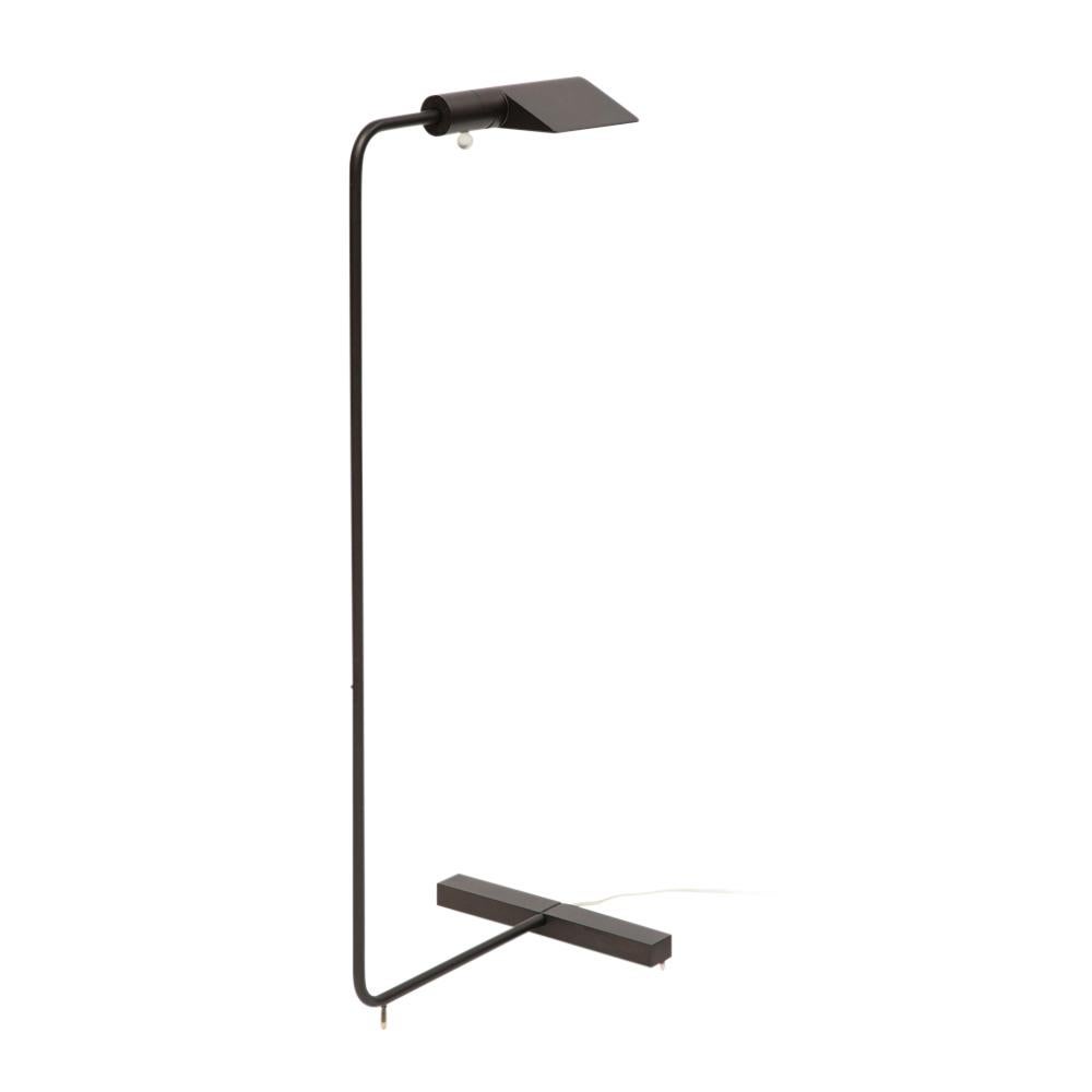 Cedric Hartman Bronze Floor Lamp, Signed For Sale at 1stDibs