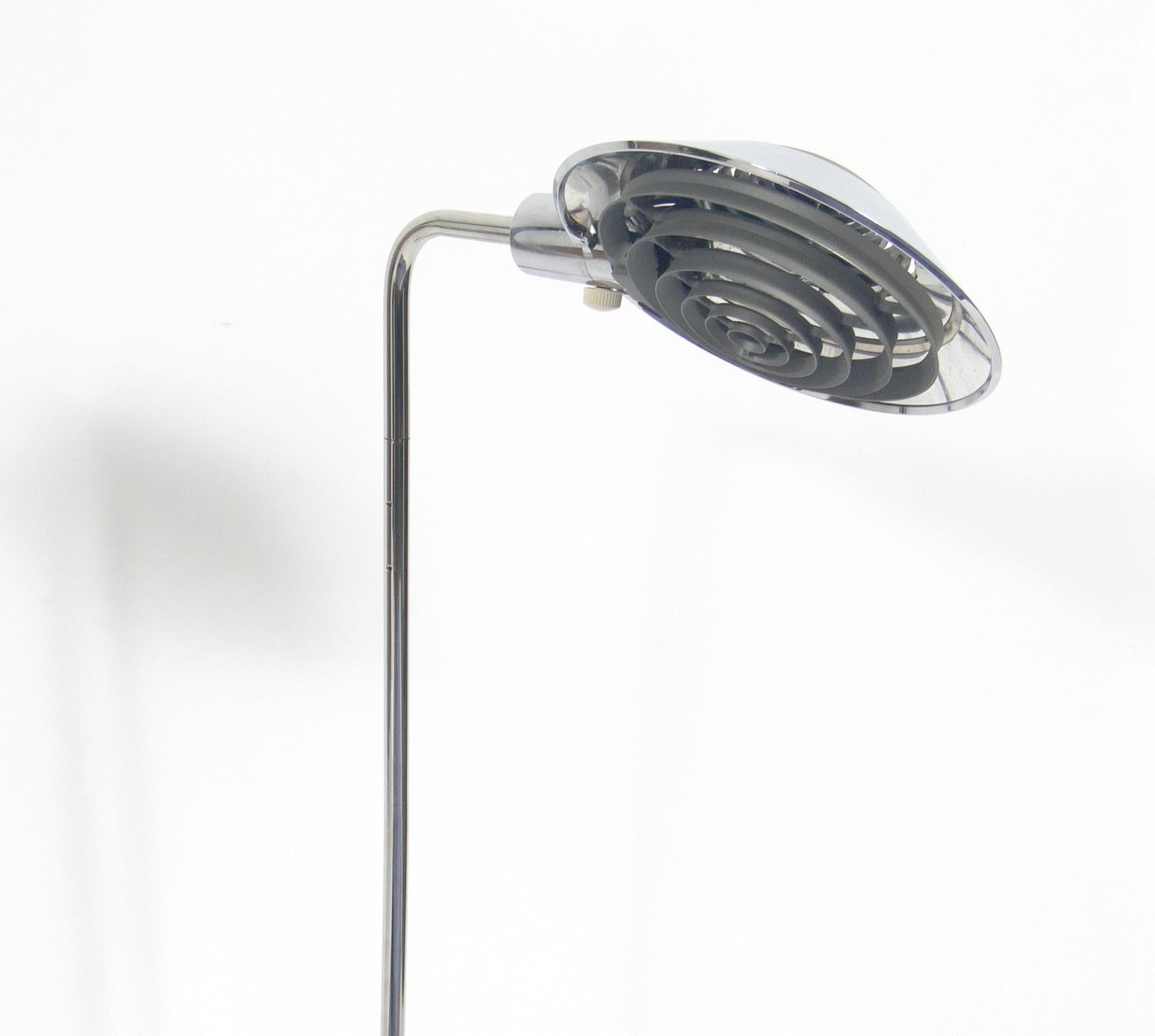 Cedric Hartman Chrome Floor Lamp at 1stDibs
