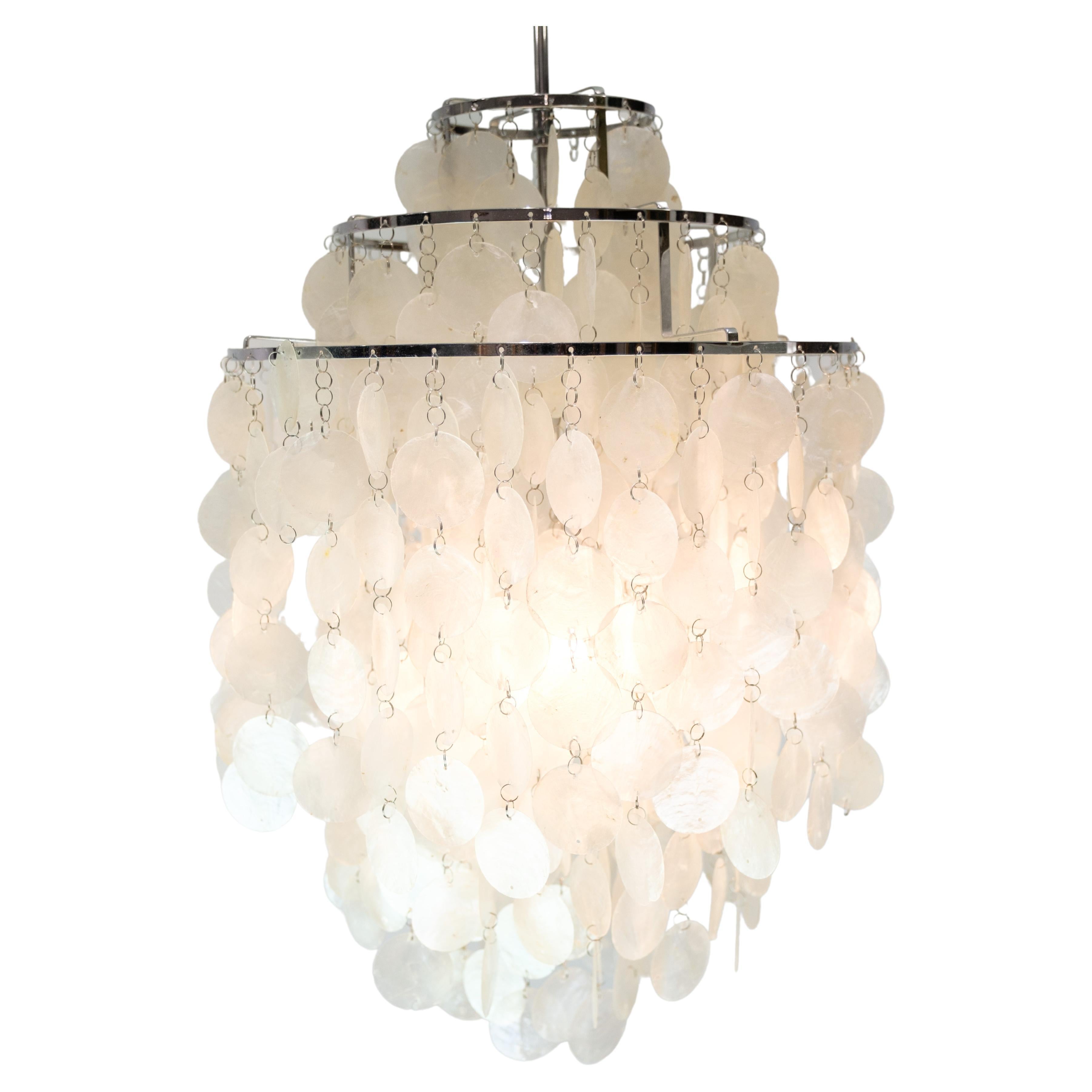 Ceiling lamp, model Fun wm, mother of pearl at 1stDibs