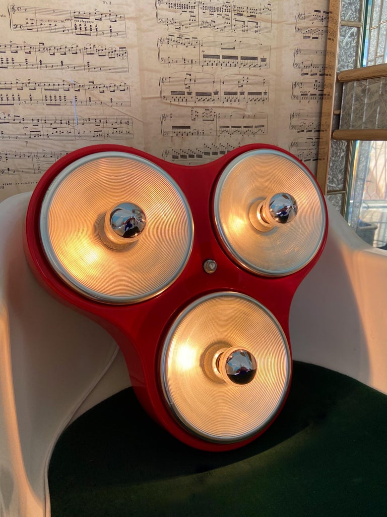 Ceiling or Wall Light Model 5032, Made by Harvey Guzzini for Harveiluce ...