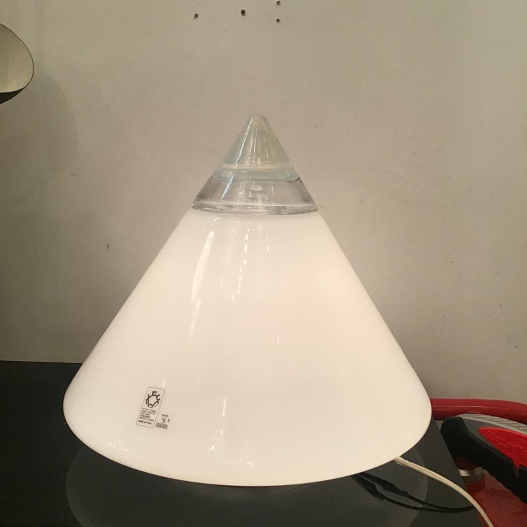 Ceilling Light/Table Lamp Murano Glass Leucos 1960 Italy For Sale at ...