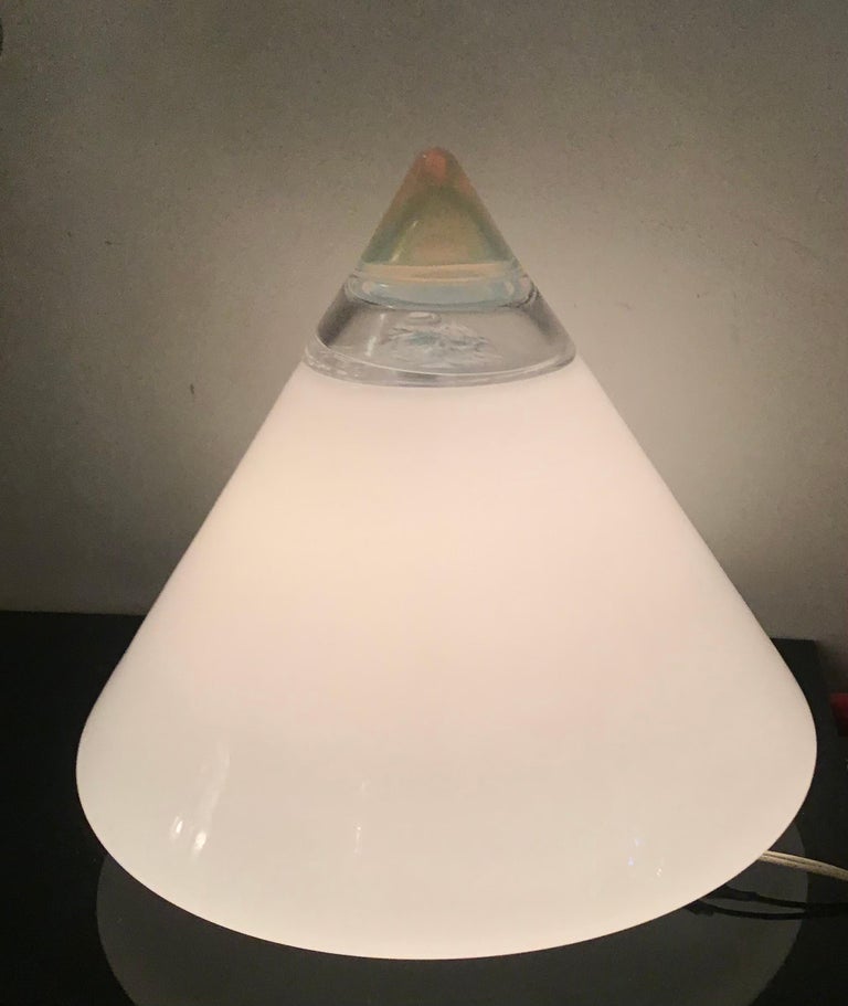 Ceilling Light/Table Lamp Murano Glass Leucos 1960 Italy For Sale at ...