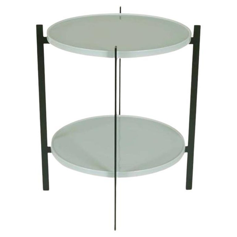 Celadon Green Porcelain Deck Table by OxDenmarq For Sale at 1stDibs