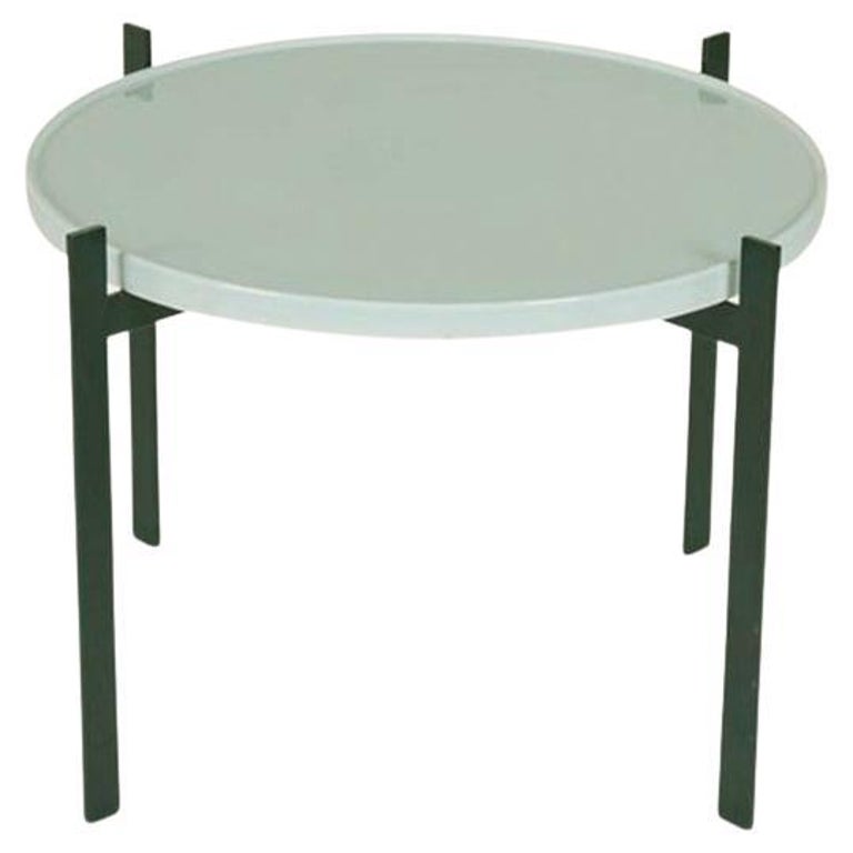 Celadon Green Porcelain Single Deck Table by OxDenmarq For Sale at 1stDibs