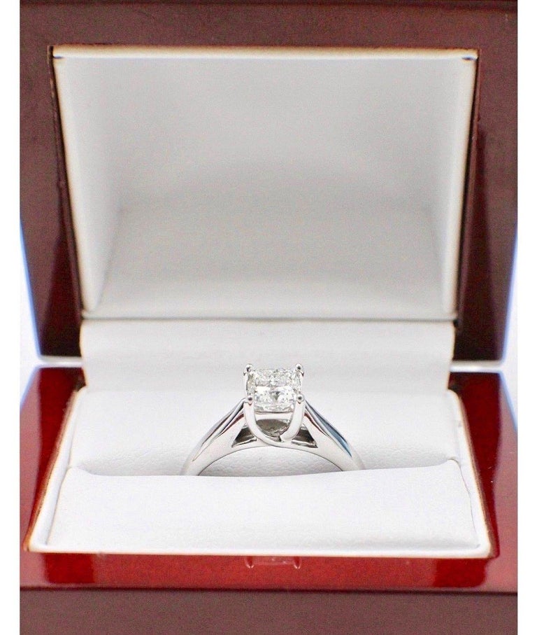 Celebration Grand Diamond Ring Princess 1.00 Carat G I1 14 Karat White ...