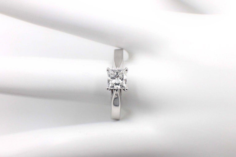 Celebration Grand Diamond Ring Princess 1.00 Carat G I1 14 Karat White ...