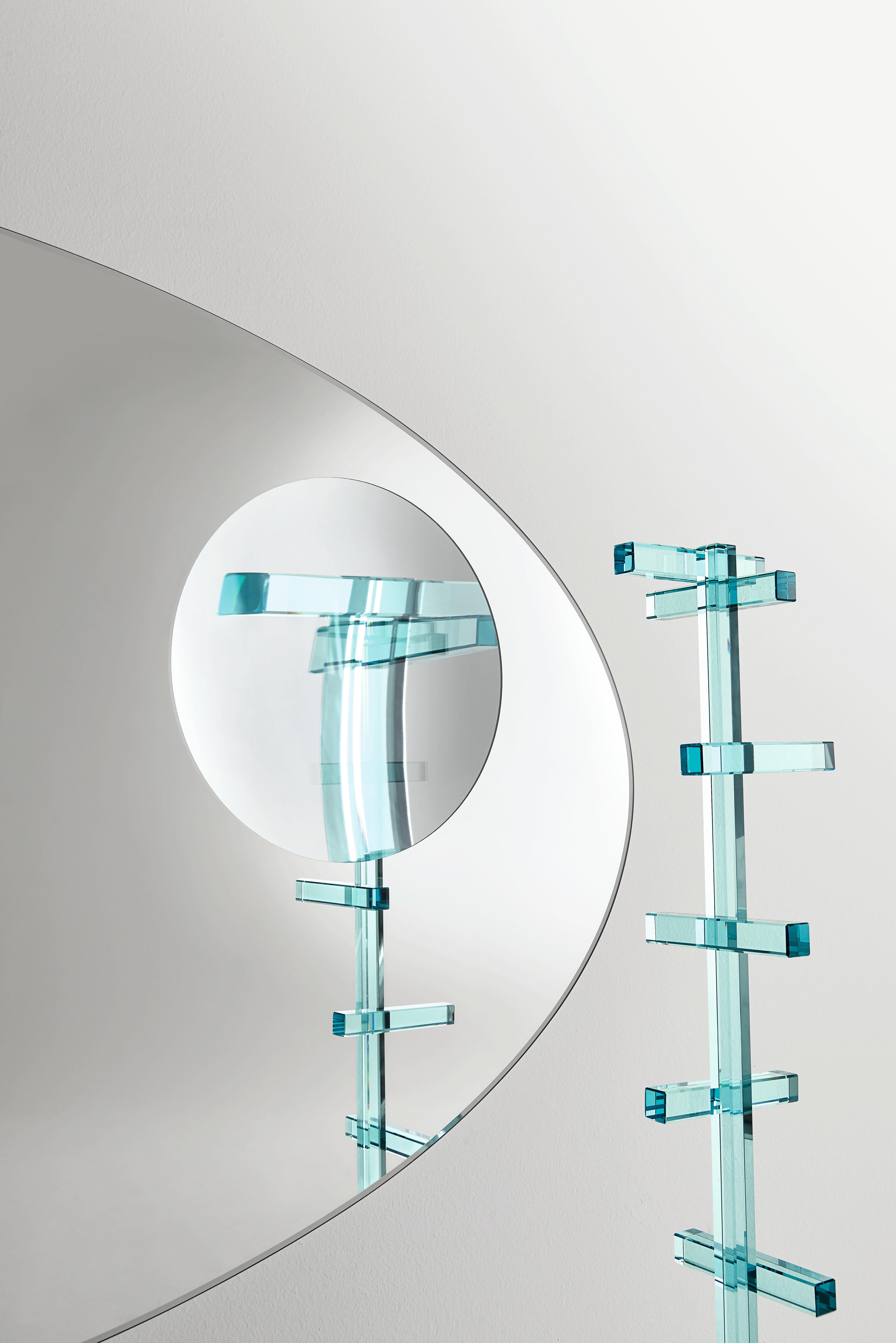 CELESTE Circular Wall Mirror, by Piero Lissoni for Glas Italia IN STOCK ...