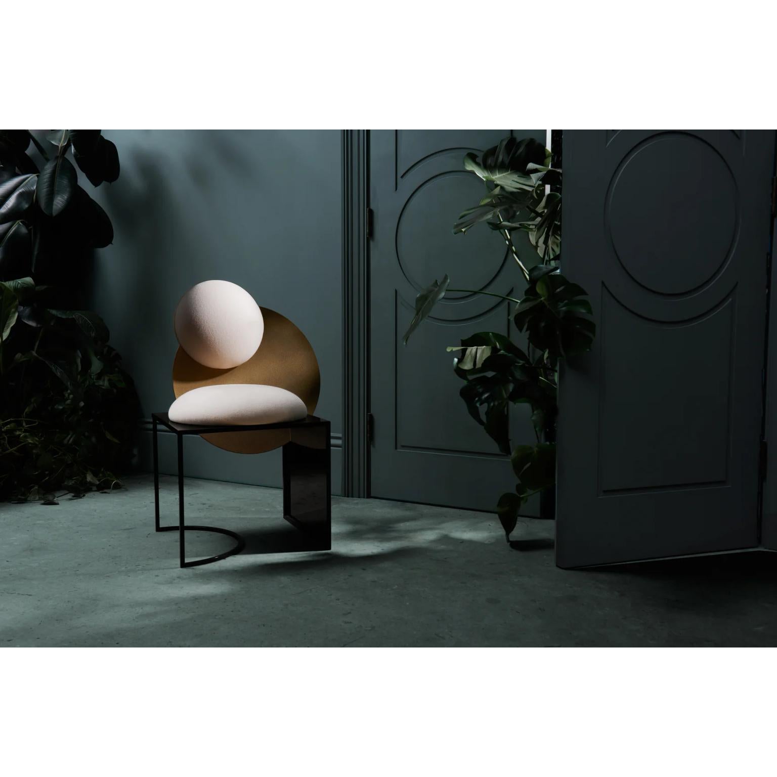Celeste Cream Wool Chair by Bohinc Studio For Sale at 1stDibs