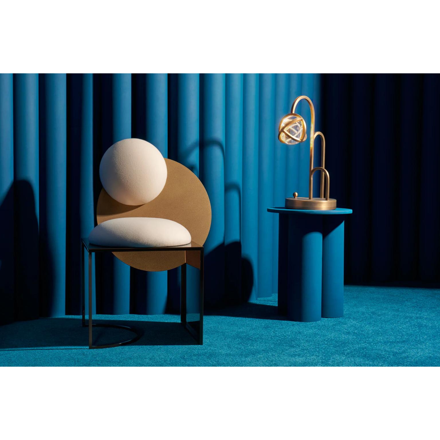 Celeste Cream Wool Chair by Bohinc Studio For Sale at 1stDibs