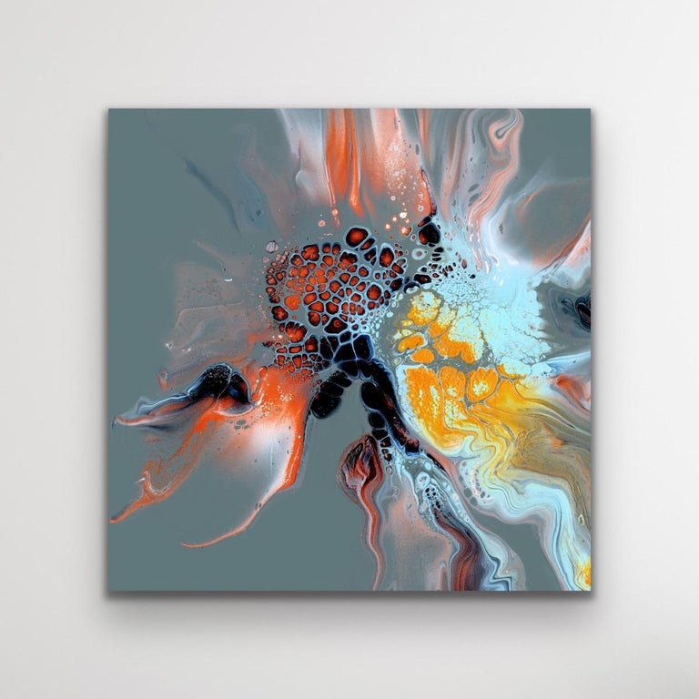 Celeste Reiter - Modern Abstract Painting, Celeste Reiter, Signed ...