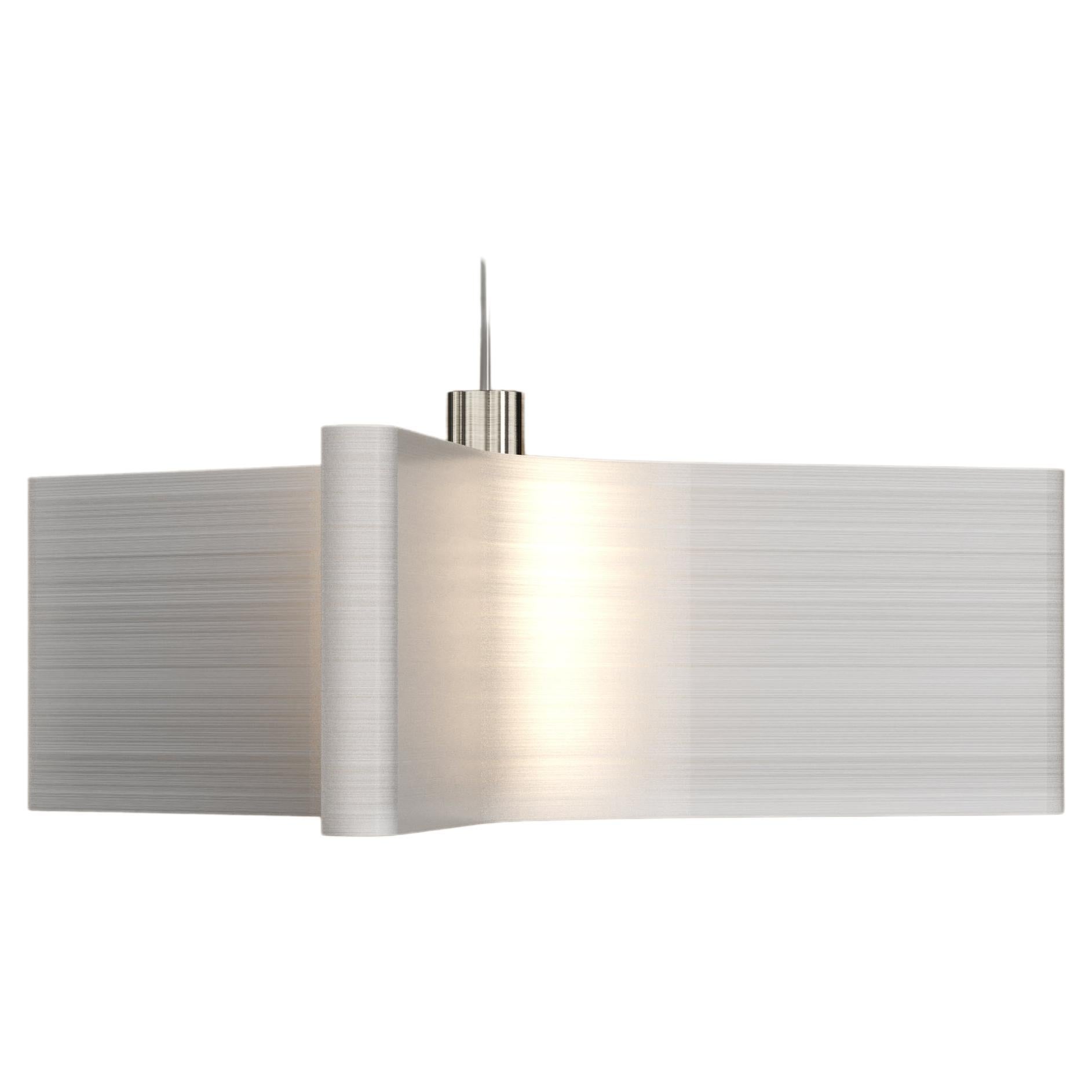 Celestial Blue Glass Pendant Fixture For Sale at 1stDibs